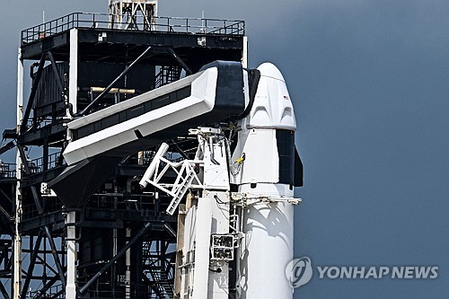 '민간인 최초 우주유영' 스페이스X 우주선 발사